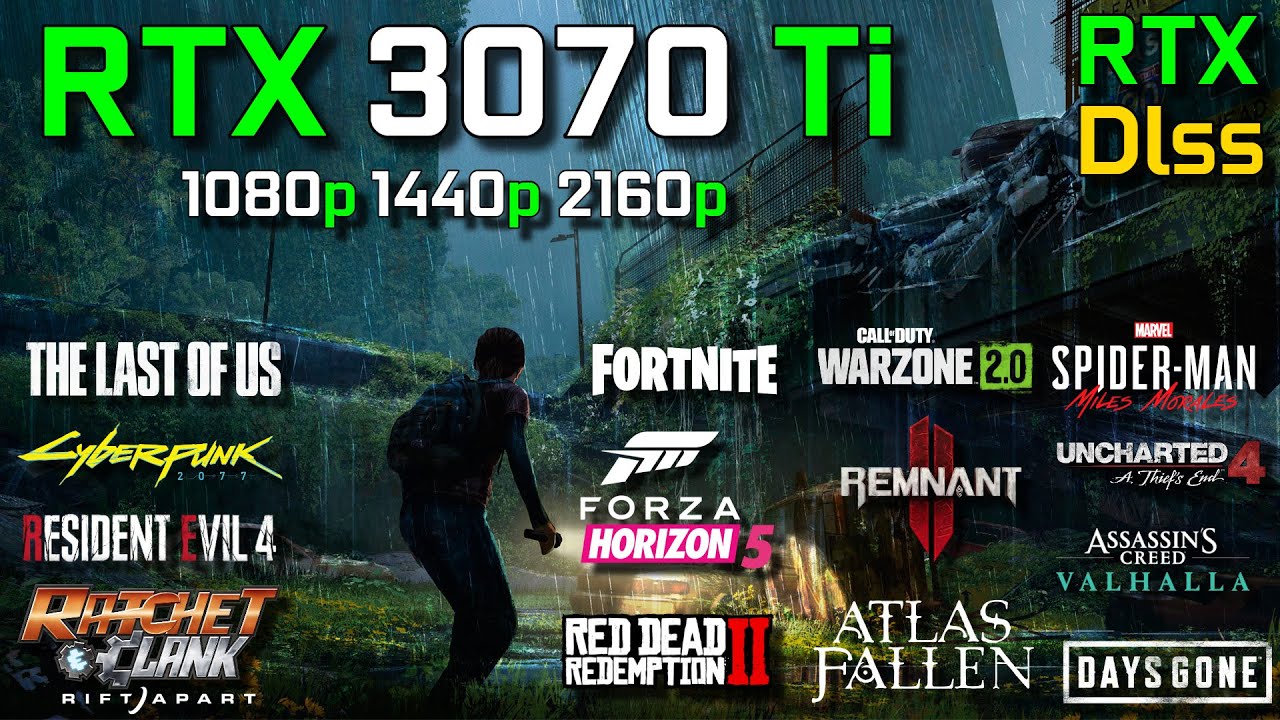 RTX 3070 Ti + R7 7700X | Test in 20 Games | Ray Tracing & Dlss Test ...