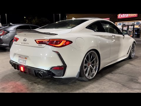 Q60 Rear Diffuser/Brake Light Install! ($150 INSANE TRANSFORMATION ...