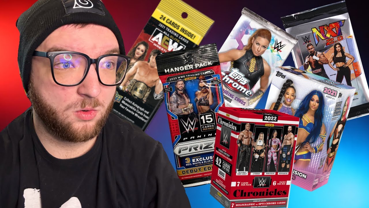 I OPEN HOW OLD OF A PACK?! (Wrestling Trading Cards Opening) - YouTube