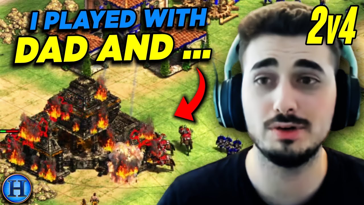 Hera + 'Dad' vs 4 Players | AoE2 - YouTube