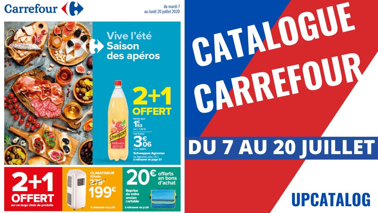 CARREFOUR CATALOGUE DU 7 AU 20 JUILLET 2020 - YouTube