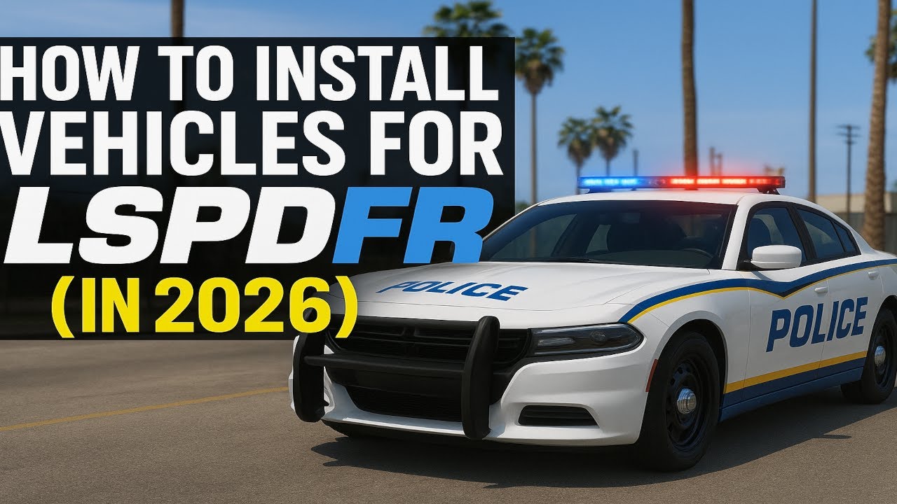 How To Install Vehicles For LSPDFR In 2026 - YouTube