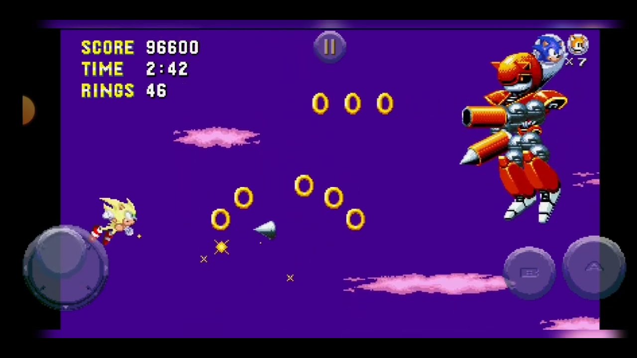 Sonic Triple Trouble 16-Bit Part 7 [Atomic Destroyer/Final Trouble Zone ...