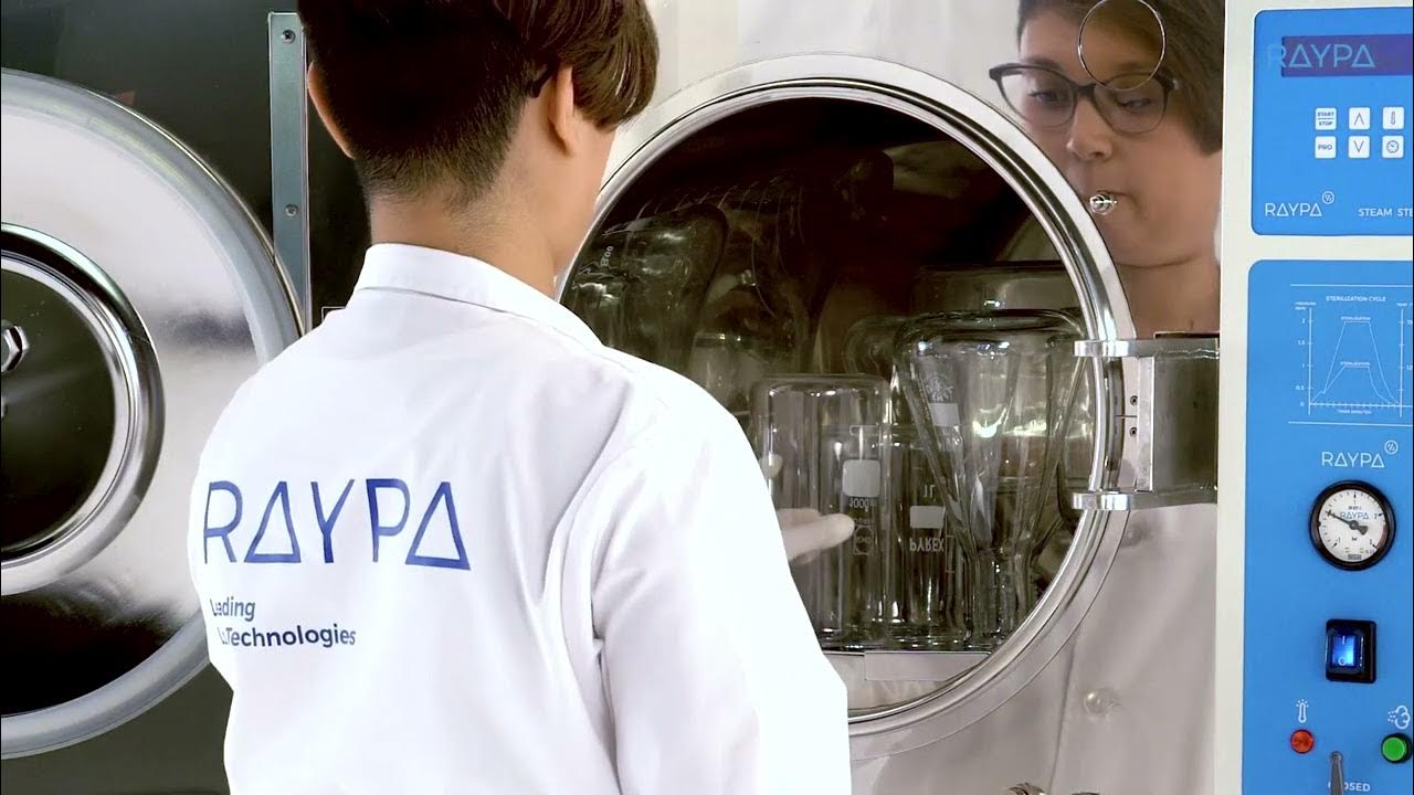 Autoclaves de paillasse Série AHS N RAYPA - YouTube
