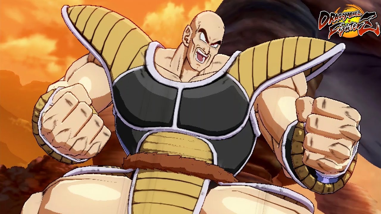 Dragon Ball Fighterz - Nappa vs Tien - (Destructive Finish) - YouTube