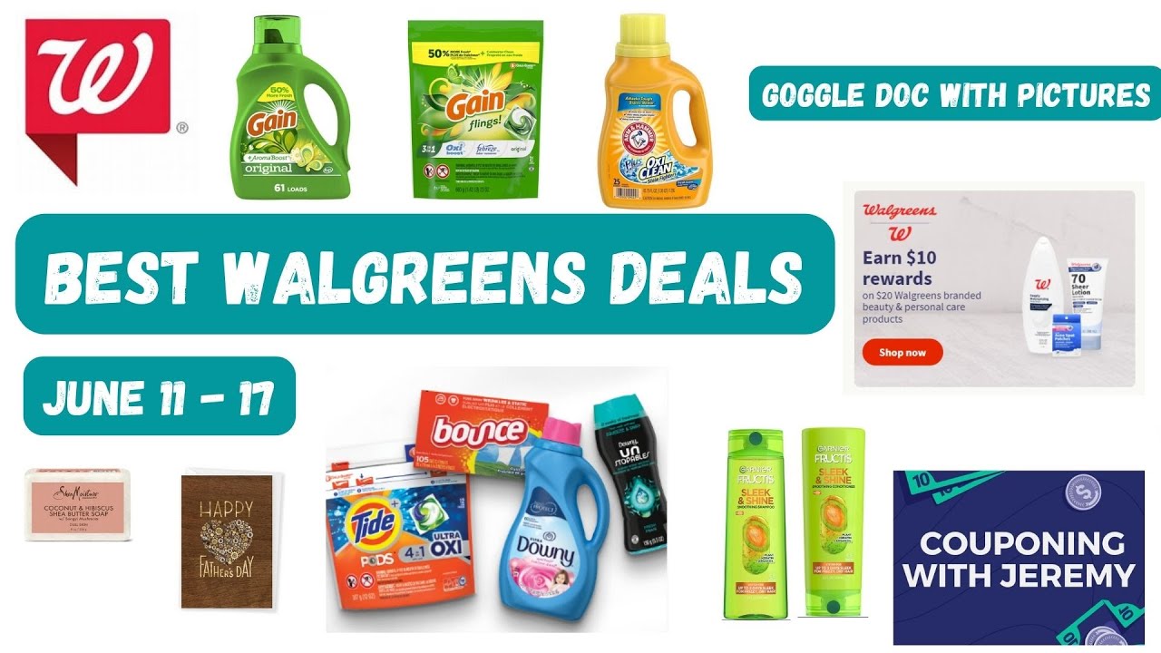 Best Walgreens Deals June 11-17 | Learn to Coupon at Walgreens | Great ...