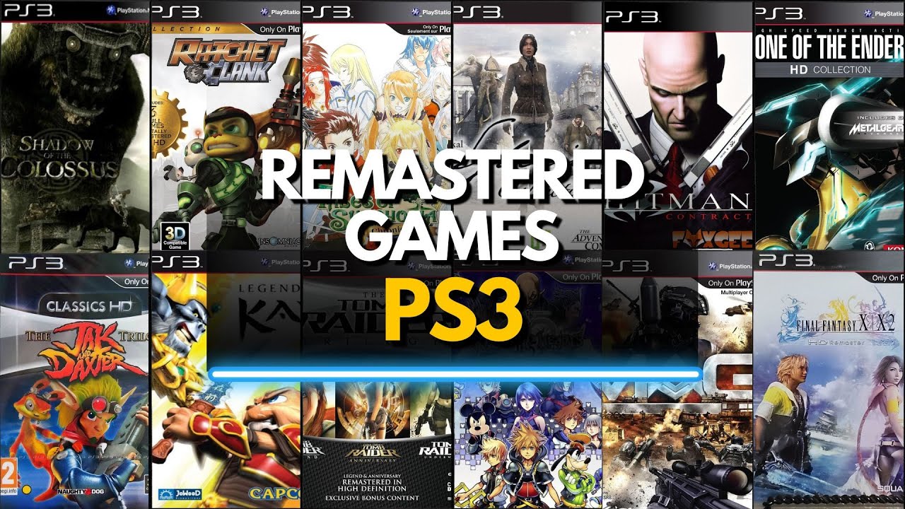Top 50 Best Remastered Games on PS3 (HD Classics You Need to Play) 🎮🔥 ...