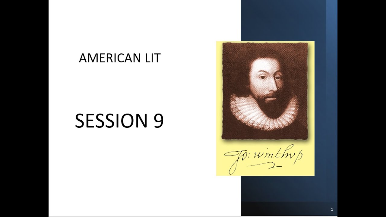 American Literature Session 09 - YouTube