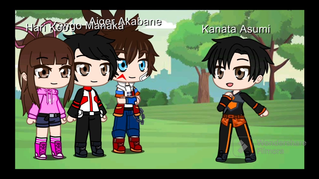 Aiger & Hari & Kengo & Kanata Gacha - YouTube