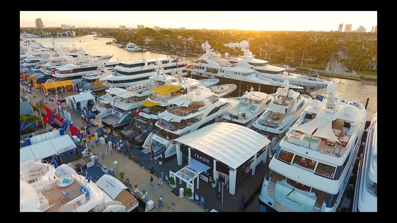 Fort Lauderdale International Boat Show ( FLIBS) 2017 Fraser - YouTube