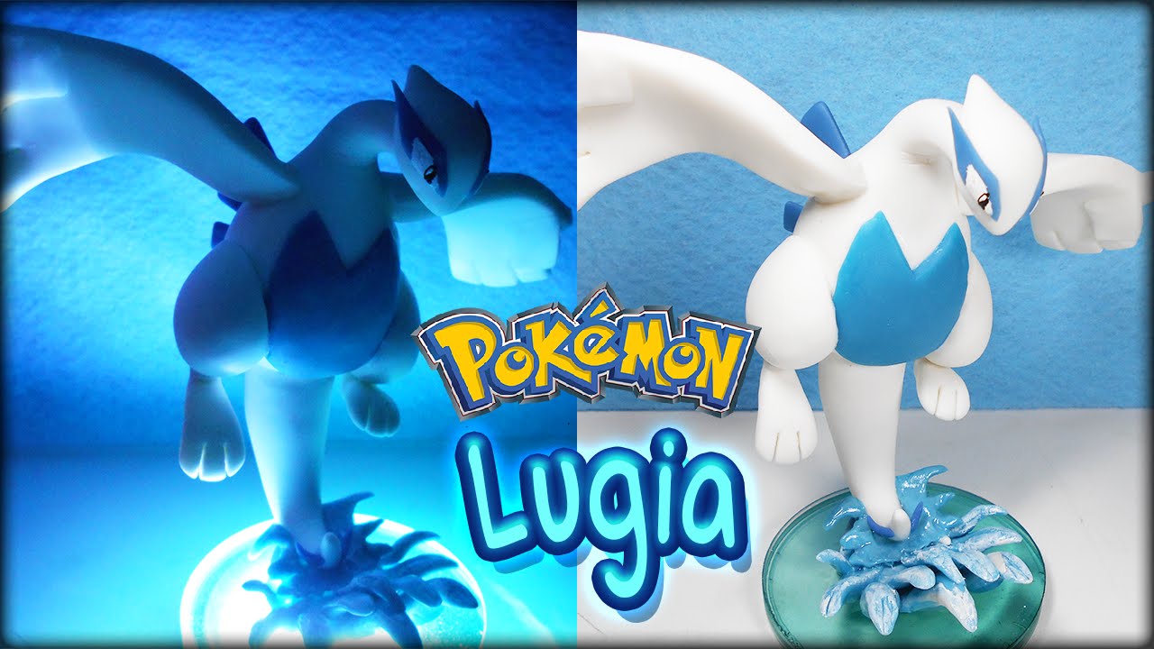 Pokemon Lugia Tutorial Polymer Clay Porcelana Fría Plastilina - YouTube
