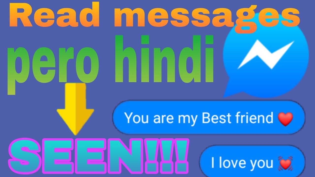 how to read messages without being seen on facebook messenger - YouTube