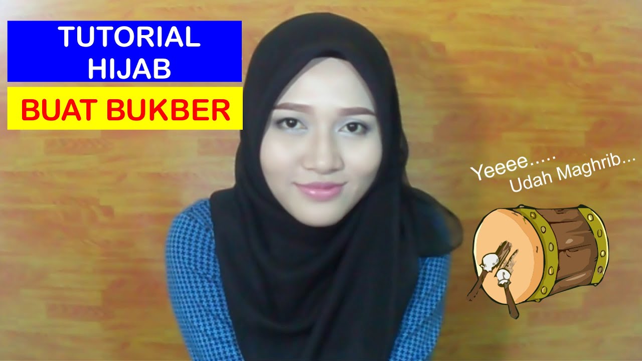 Tutorial Hijab Buat ke BUKBER Ramadhan 2016 ( INDONESIA ) - Amalia ...