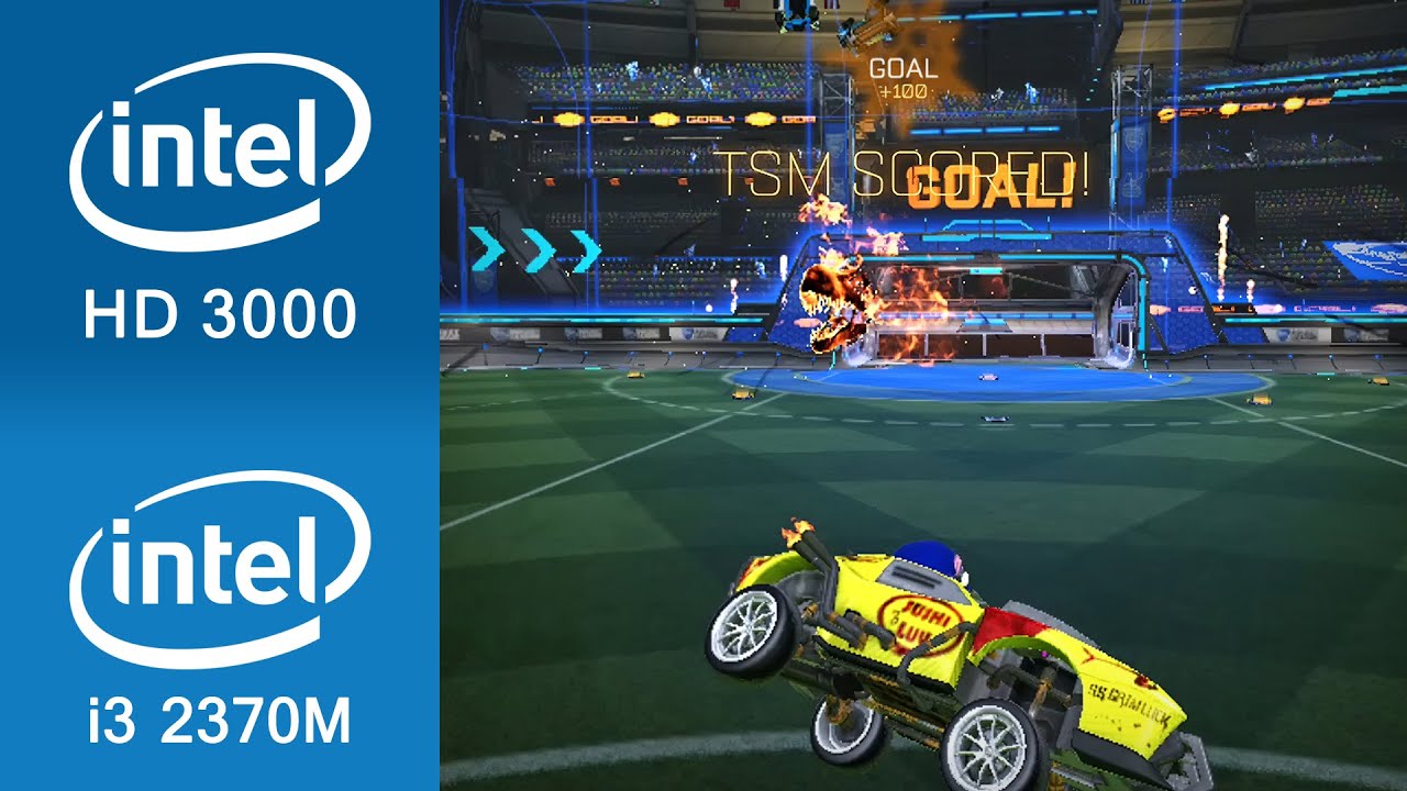 Rocket League Gameplay Intel i3 2370M + Intel HD Graphics 3000 ...