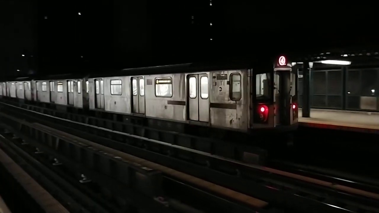 MTA Subways - Kawasaki R142A #7625 on the (4) at Mosholu Parkway - YouTube