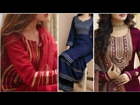 most trendy and attractive collection of gotta work dress designs ...
