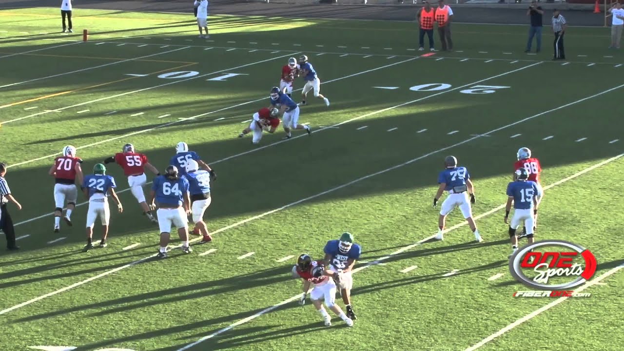 2014 East-West All-State High School Football Game - YouTube