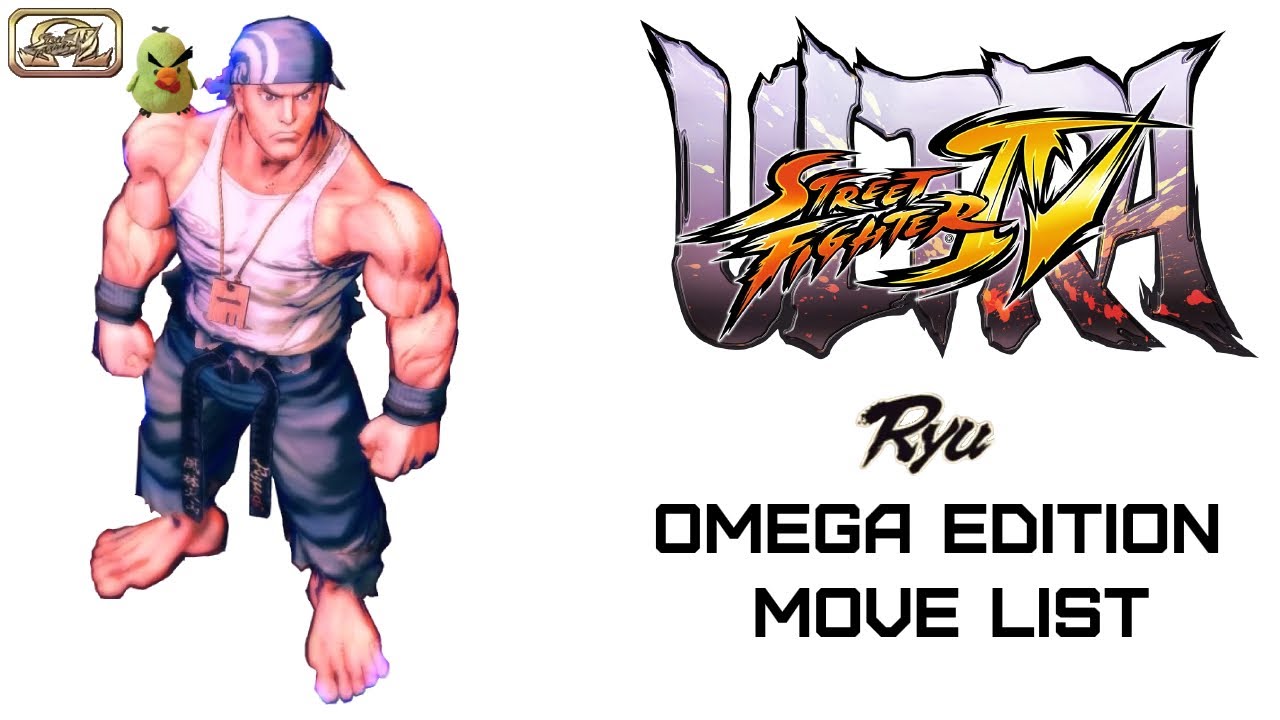 Ryu Omega Movelist - Ultra Street Fighter IV [01] - YouTube