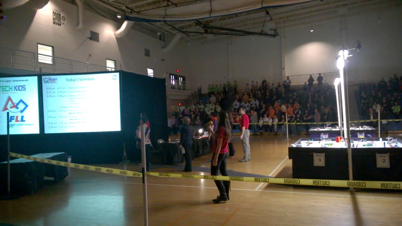 FTC Team 6389 captain singing the national anthem - YouTube