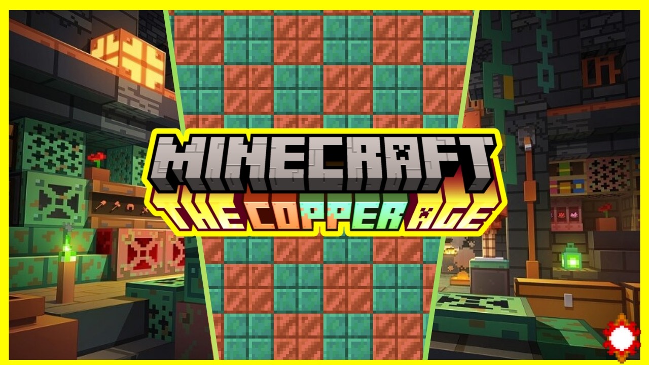 The Copper Age + Copper Golems! Minecraft 1.21.9 Copper Golems and ...