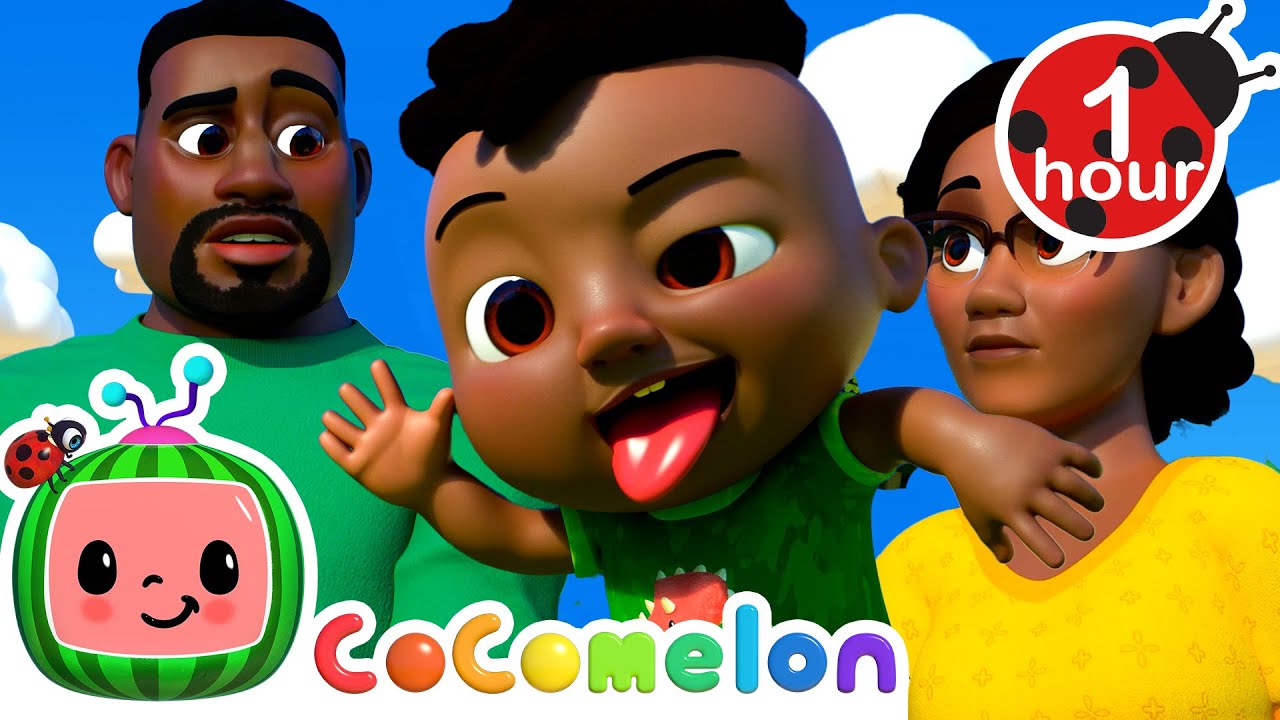 Funny Face Song (Family Version) | 1 Hour of Cody & JJ! It's Play Time ...