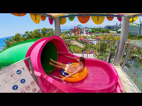 Waterslides at Delphin Palace & Delphin Imperial in Antalya