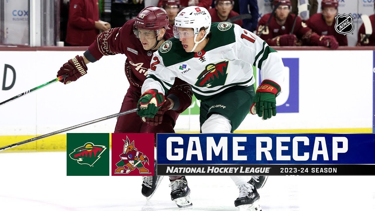 Minnesota Wild vs Arizona Coyotes | February 14, 2024 | Game Highlights ...