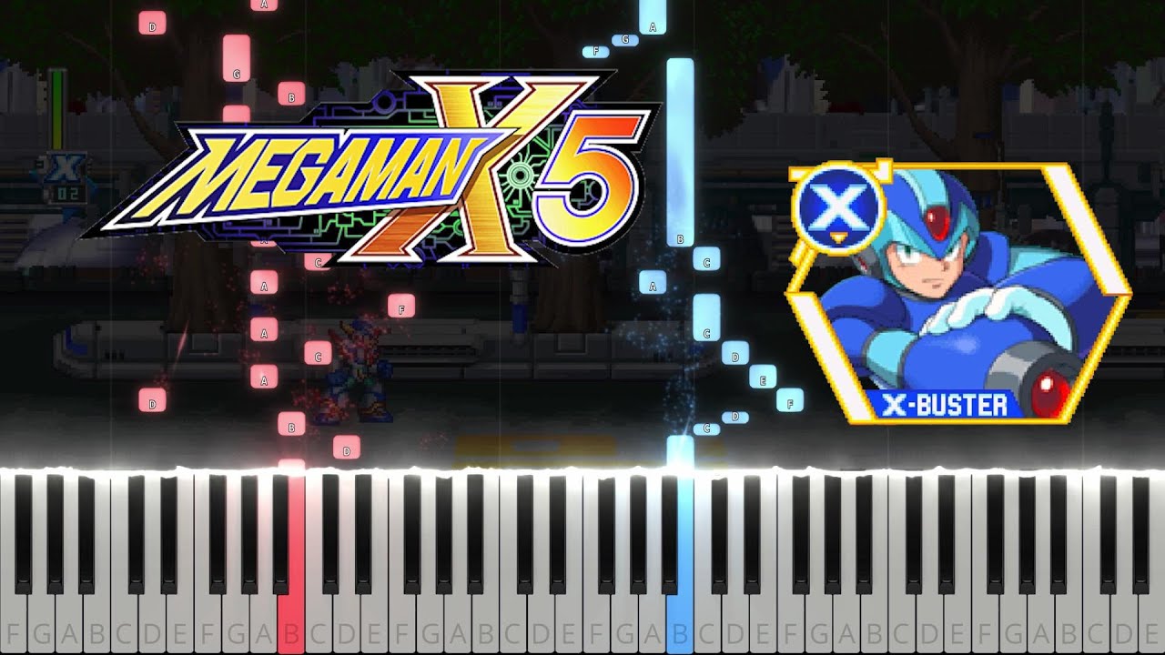 Mega Man X5 - Opening Stage X (Piano Tutorial by Javin Tham) - YouTube