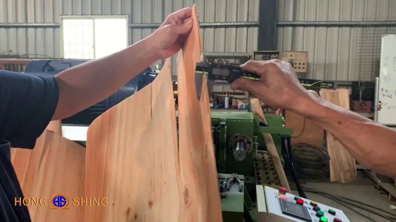 5' Log Core Rotary Veneer Lathe (Spindleless Lathe) | Plywood Machinery ...