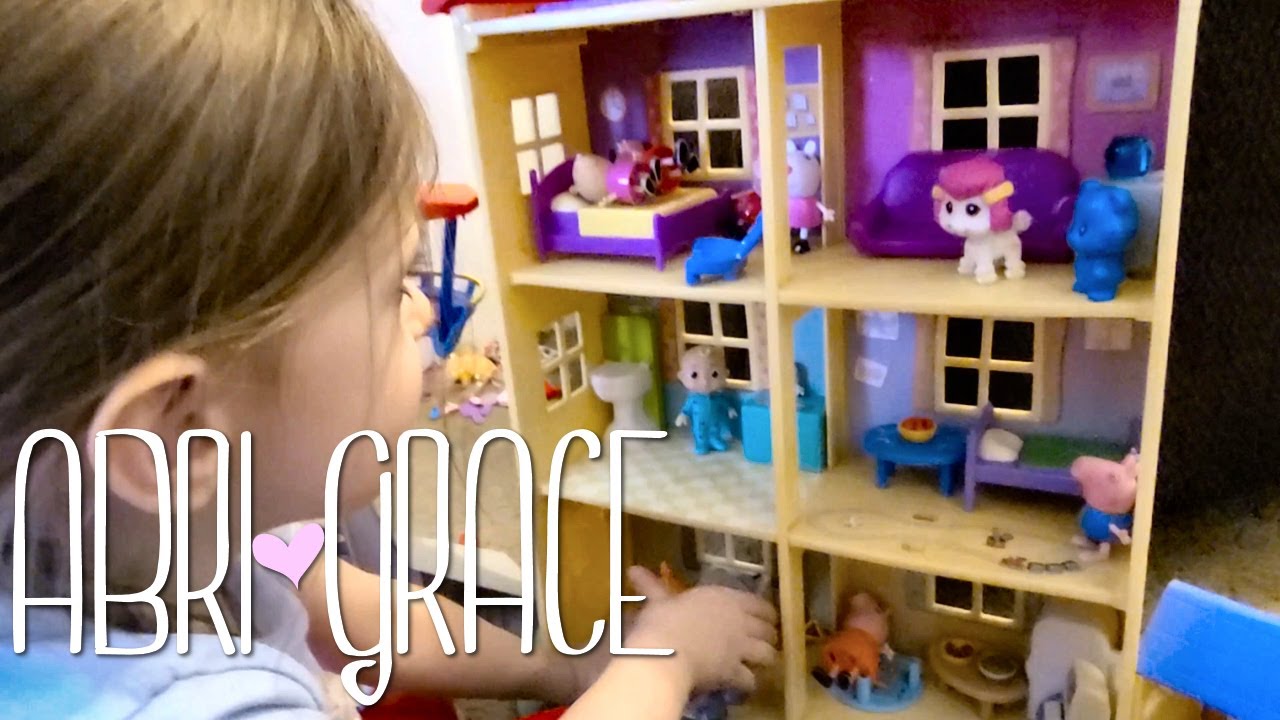 Peppa Pig Pretend Play With My Mom - YouTube