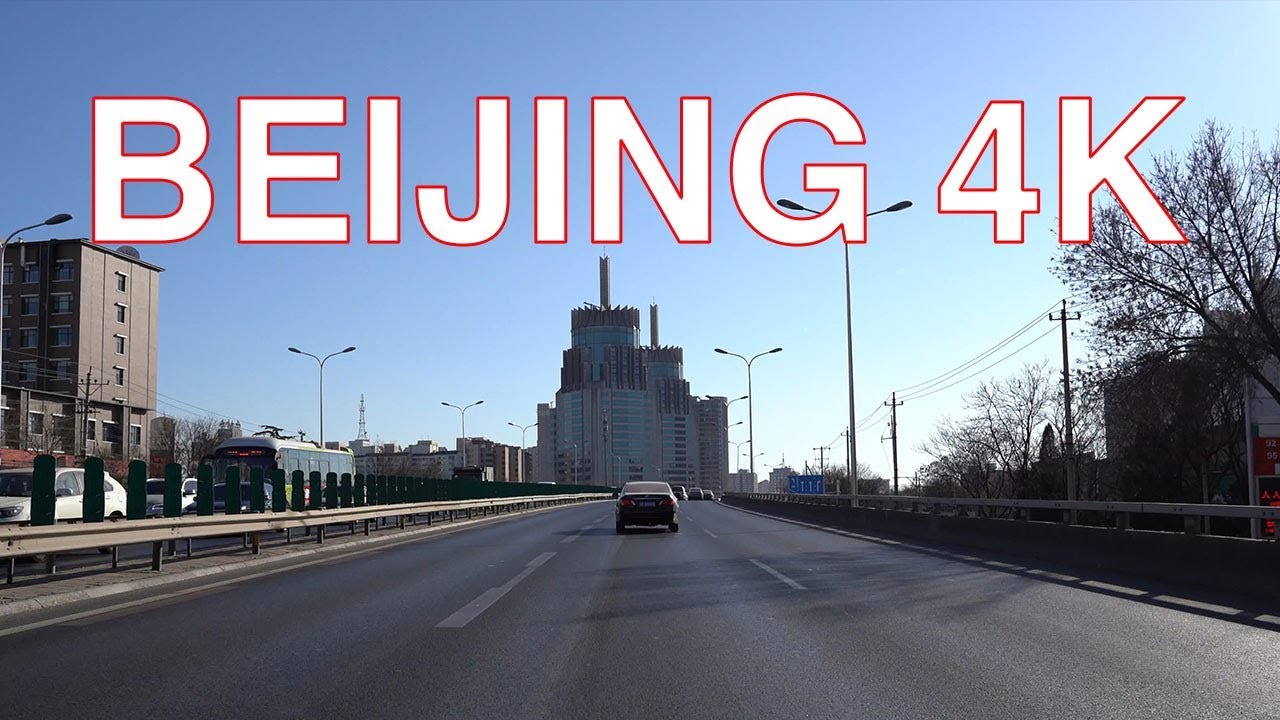 Beijing 4K - Drive on N 4th Ring RD/G6/Binhe Rd - Beijing - China 中国北京北 ...
