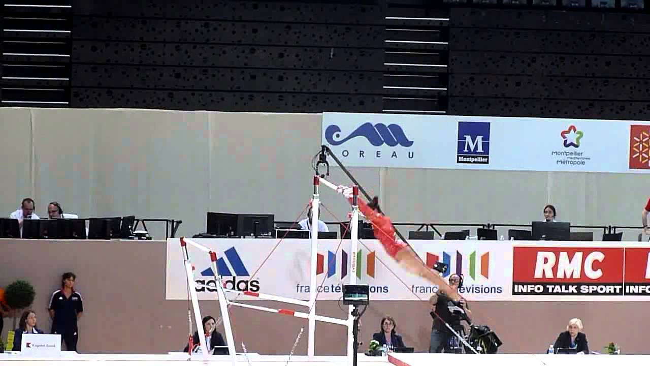 Downie Rebecca barres GBR EF Euro Montpellier 2015 - YouTube