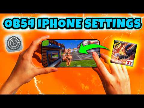 Free Fire OB54 iPhone Best Settings for 97% Headshots | iPhone DPI Free Fire
