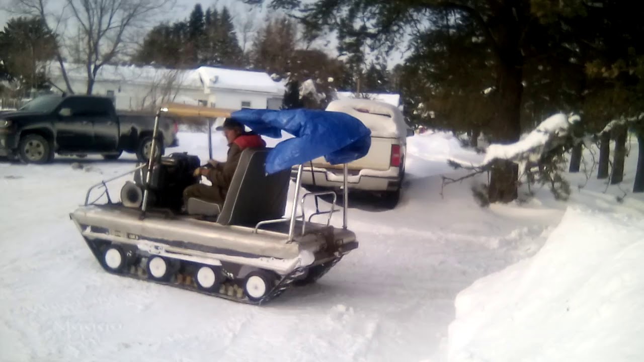 Mike's Raidtrac 613. Test ride #2 - YouTube