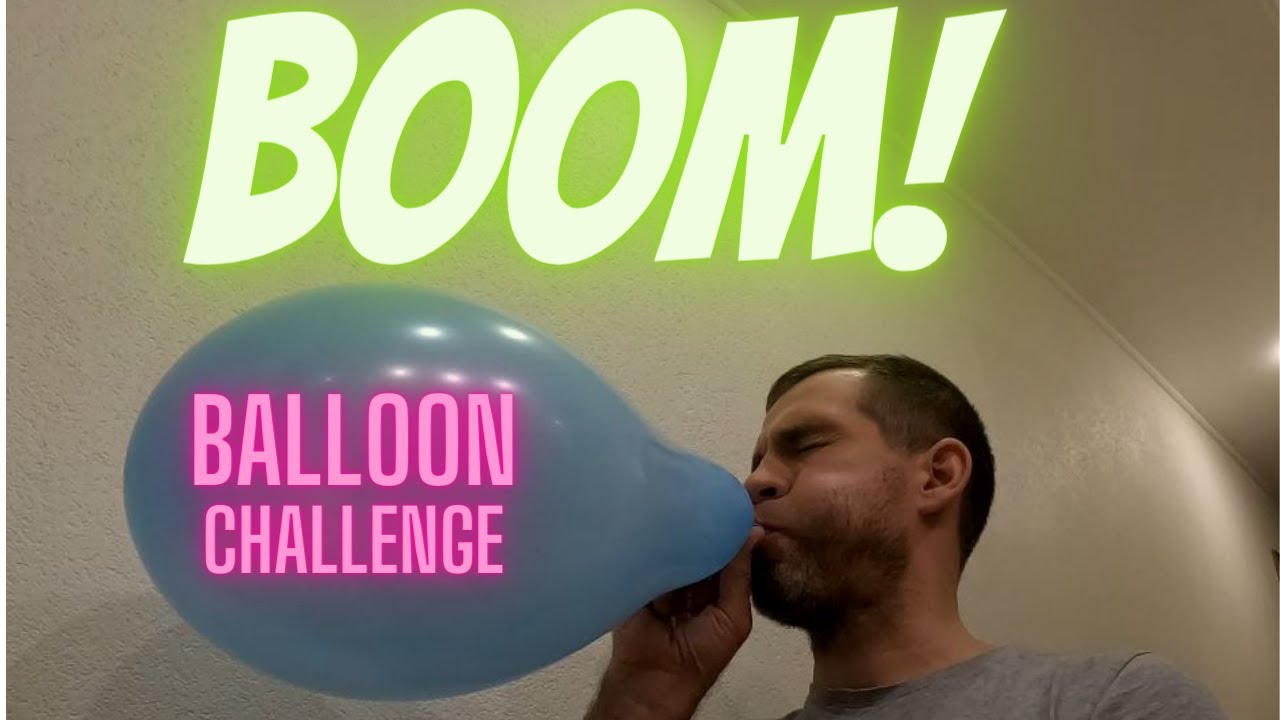 BALLOON CHALLENGE | BOOM! - YouTube