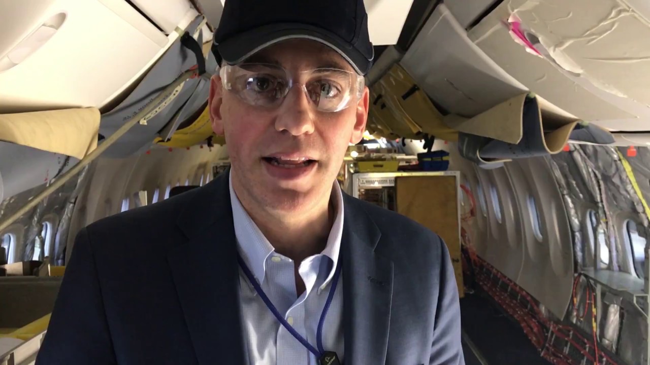 Inside Boeing's first 737 MAX 9 jet - YouTube