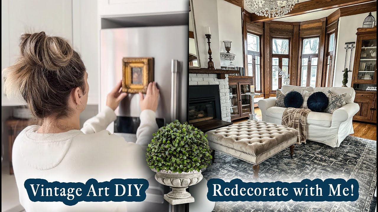 Removing Holiday Decor & Redecorating for Winter with New Decor ...