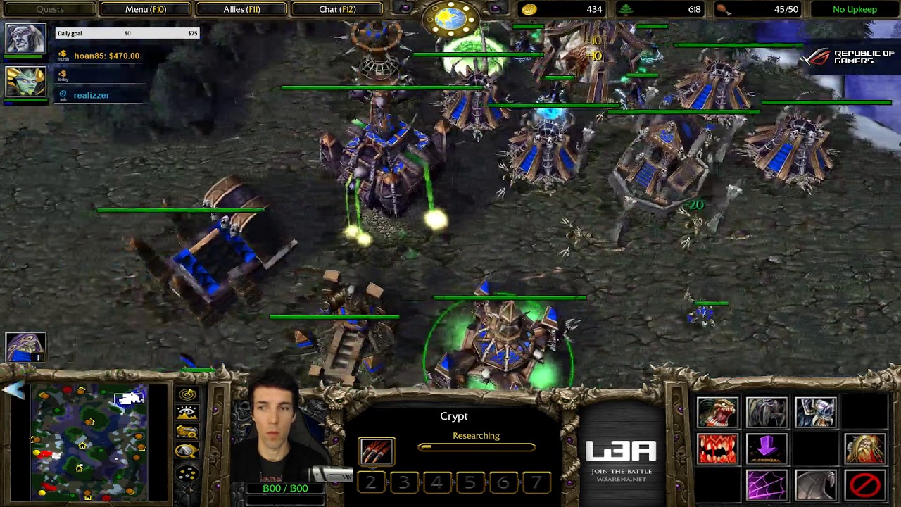 Grubby's WC3 Livestream "Grubby WC3 Warden coming to HotS" (2018-01-27 ...
