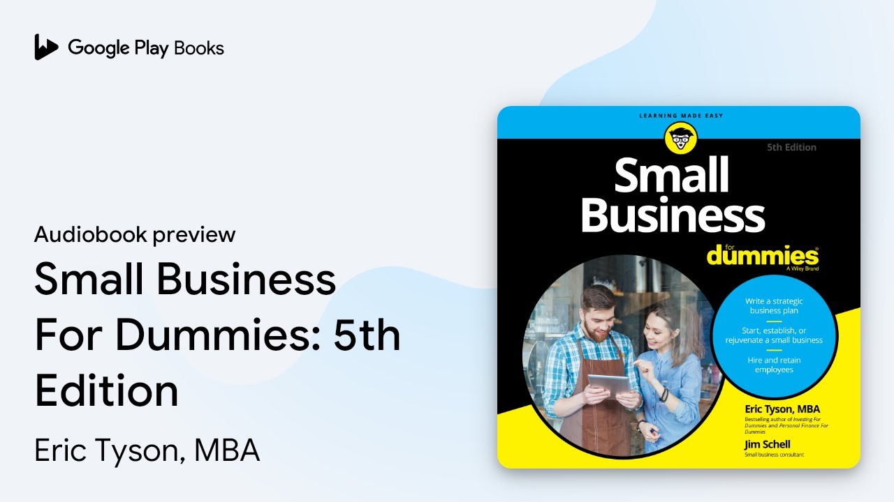 Small Business For Dummies: 5th Edition by Eric Tyson, MBA · Audiobook ...