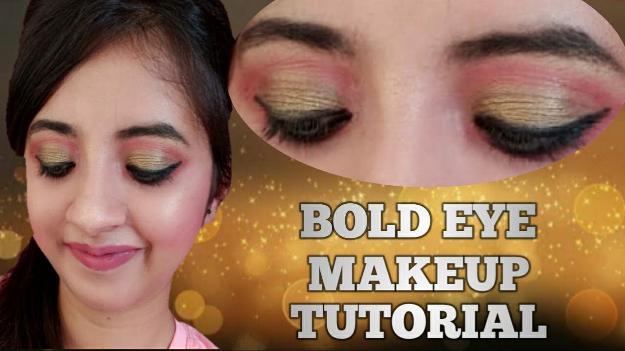 bold eye makeup tutorial || bold eye makeup look || makeup by shivani ...