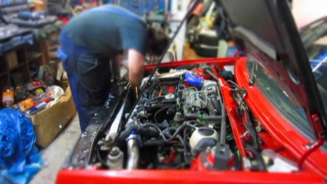 WarLord -Produktion Golf 2 VR6 Der Turbo Umbau - YouTube