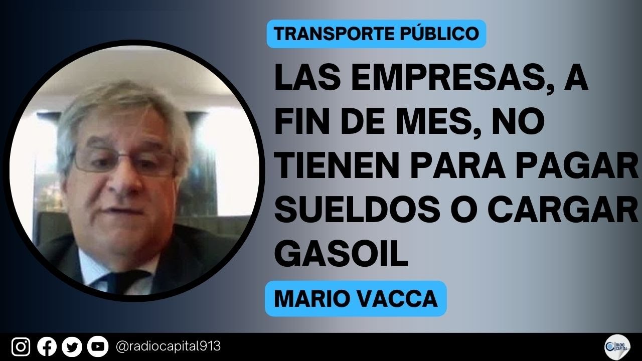 Mario Vacca: "La expectativa es cerrar el año con todo instalado" - YouTube