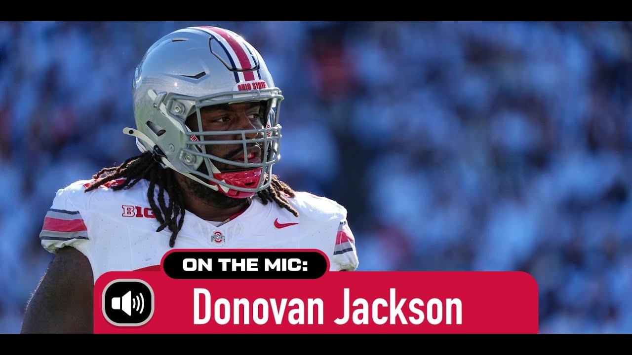 Ohio State's Donovan Jackson addresses offensive line changes after ...