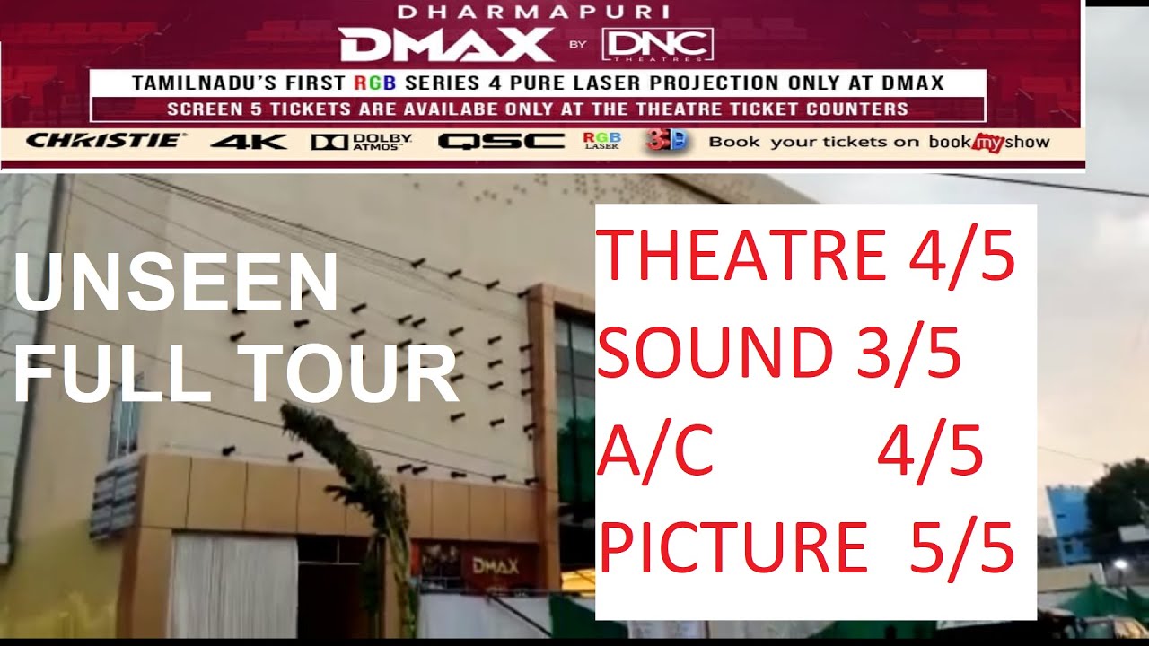 #dmax DHARMAPURI | THEATRE REVIEW - YouTube
