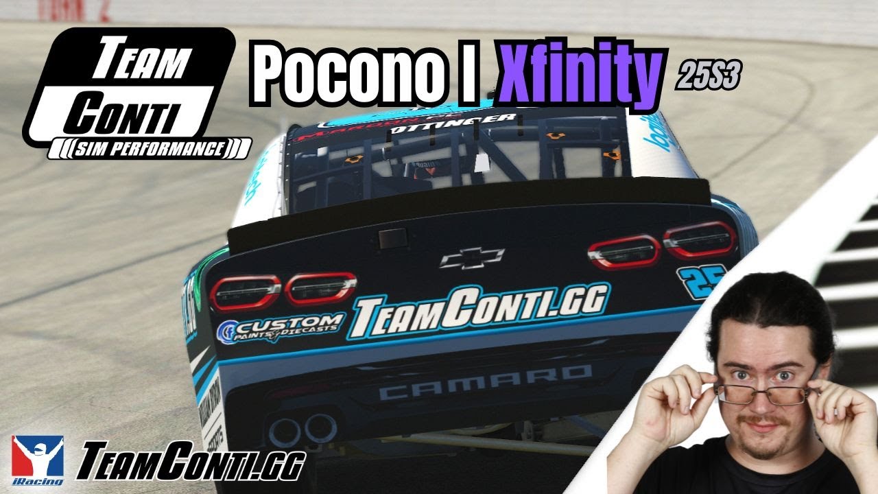 iRacing Pro Track Guide by Team Conti Sim Performance︱NASCAR Xfinity at ...