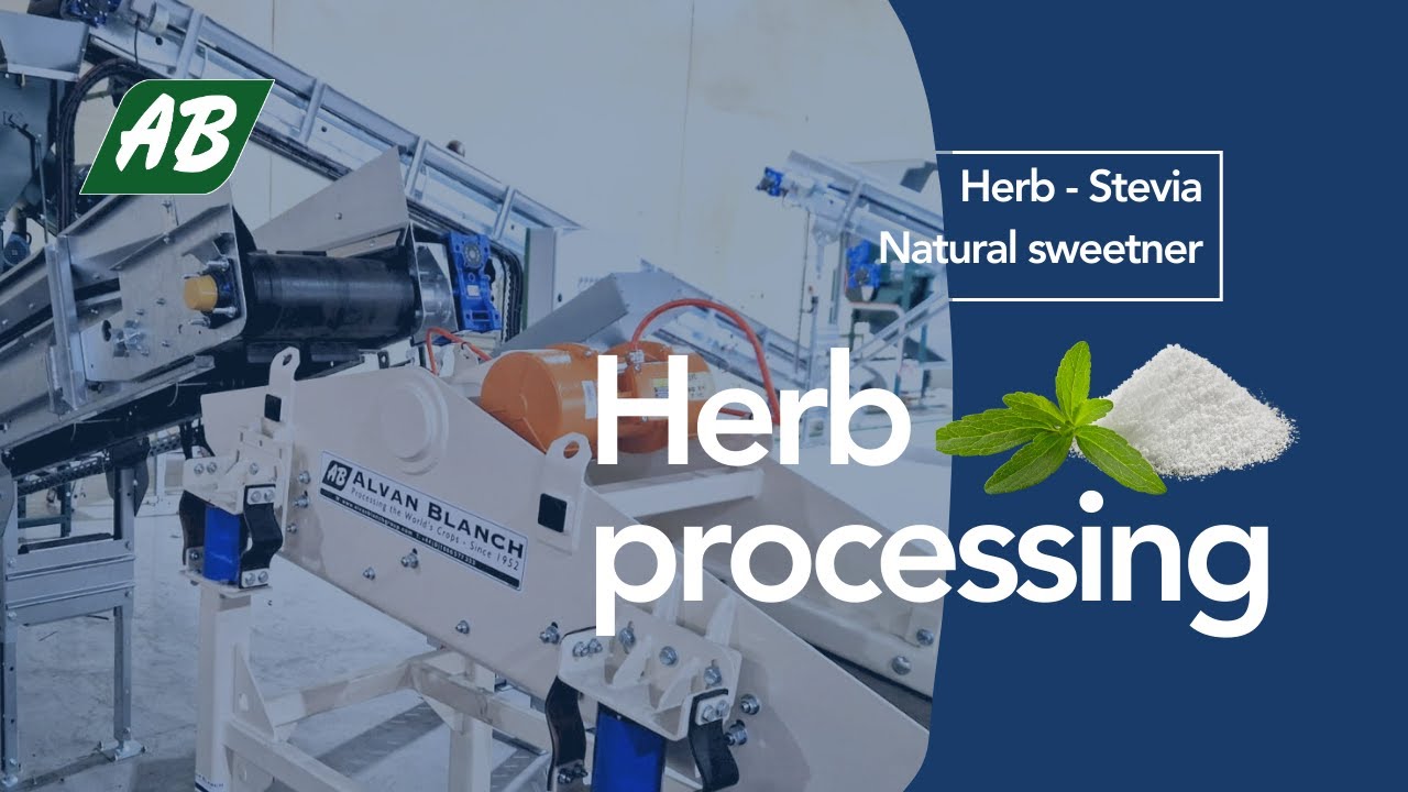Herb Processing with Alvan Blanch – Herb separator – Aromatic herbs ...