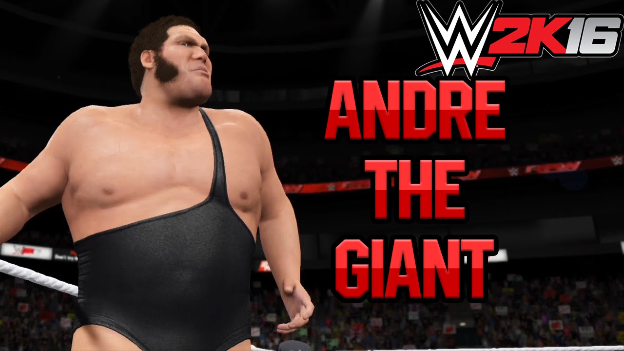 WWE 2K16 Andre the Giant (Entrance, Signature, & Finisher) - YouTube
