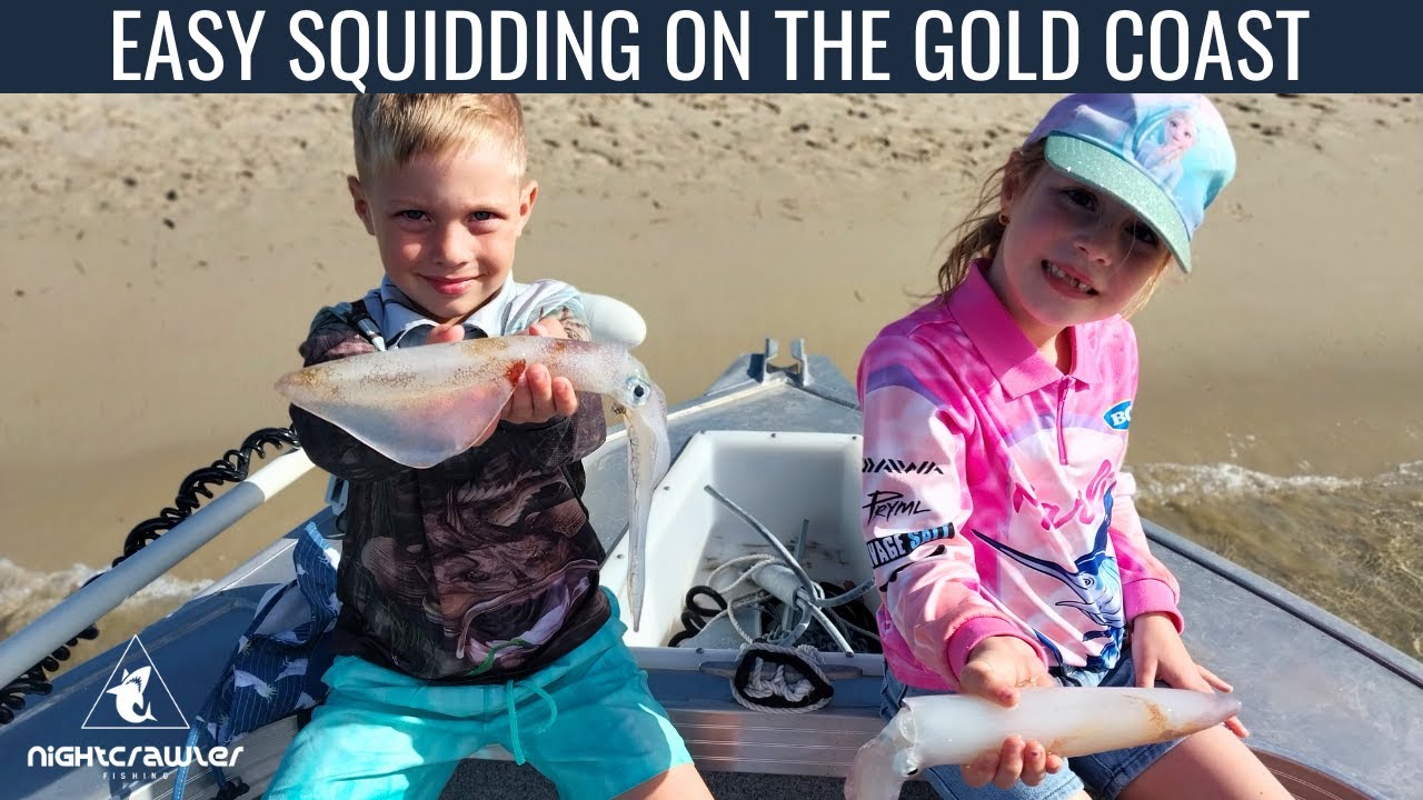 Easy Squidding on the Gold Coast - YouTube