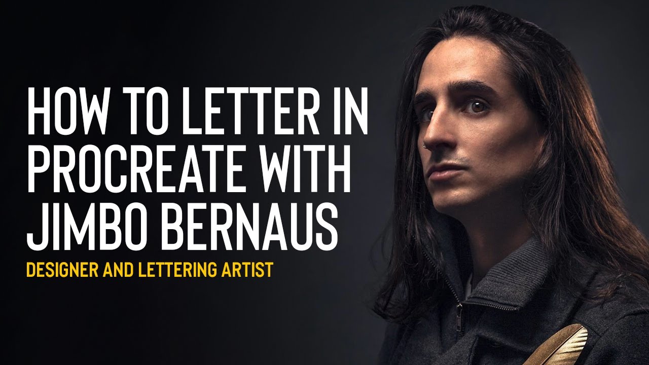 How to Letter in Procreate with Jimbo Bernaus - YouTube