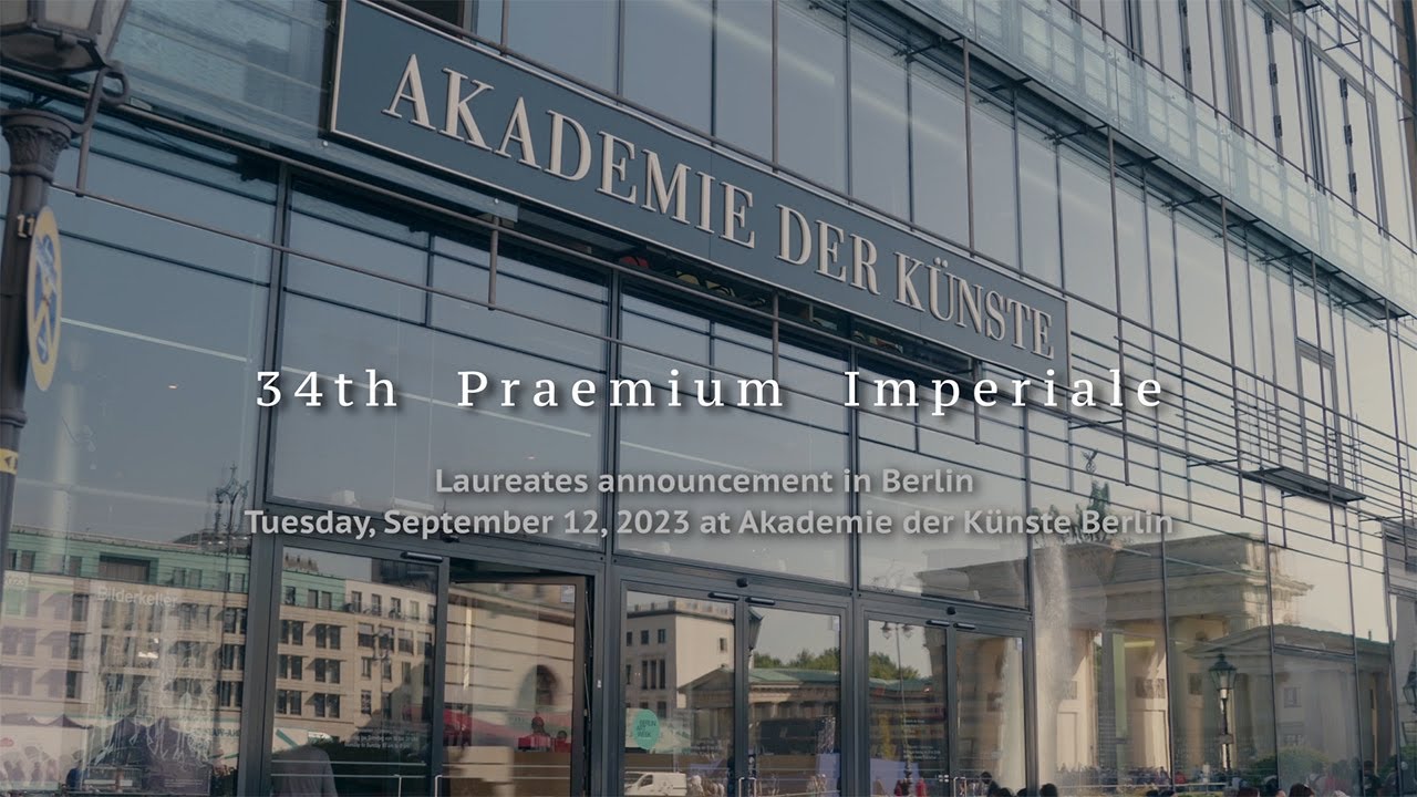 2023 Praemium Imperiale Laureates announcement in Berlin 【Official ...